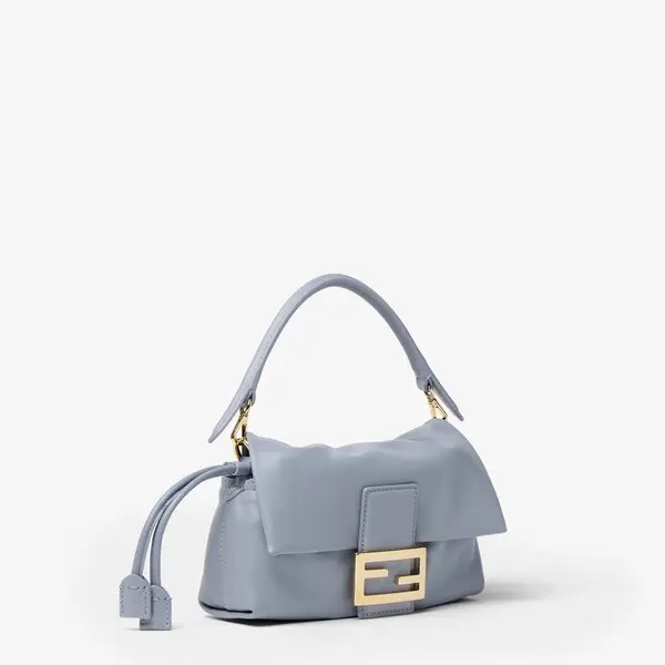 Fendi Baguette® Soft Small Airforce Blue Nappa Leather Mini-bag